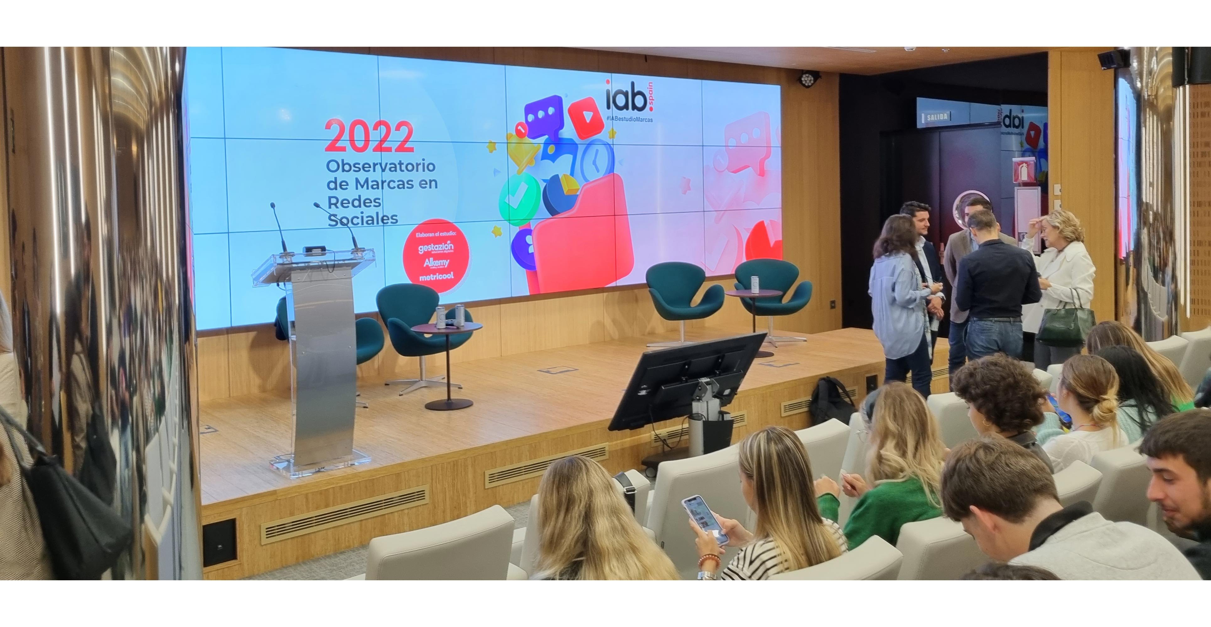 Observatorio de marcas en redes sociales 2022